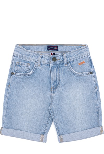 U.S. Polo Assn. Erkek Çocuk Açık Mavi Bermuda 50247725-DN0021