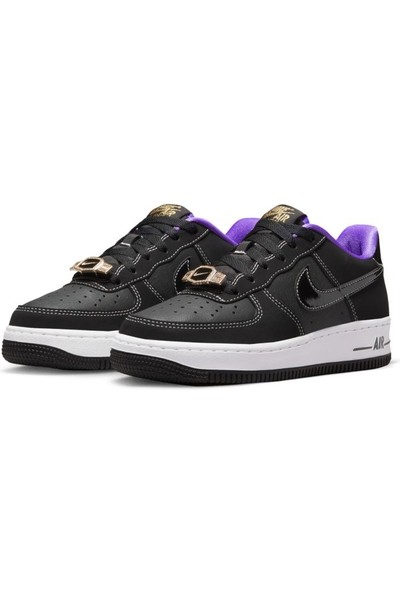 Nike Air Force 1 Lv8 Siyah Renk Kadın Sneaker Ayakkabı