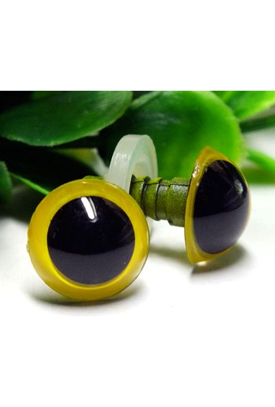Bimotif Amigurumi Göz, Sarı 18 mm (2 Adet) Bimotif Amigurumi Göz, Sarı 18 mm (2 Adet)