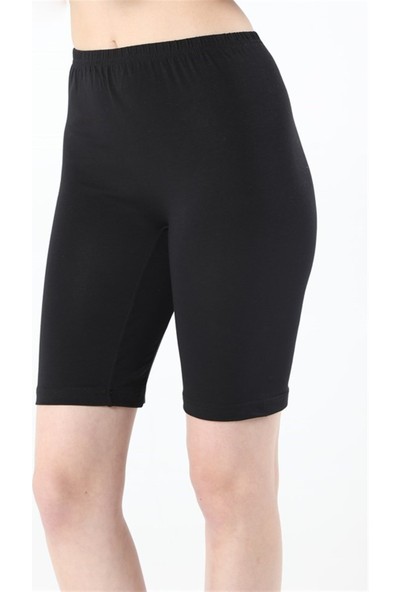 Baykar Kadın Yarım Tayt 8025 Siyah