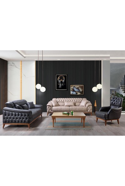 Eymense Yıldız Koltuk Takımı 3+3+1