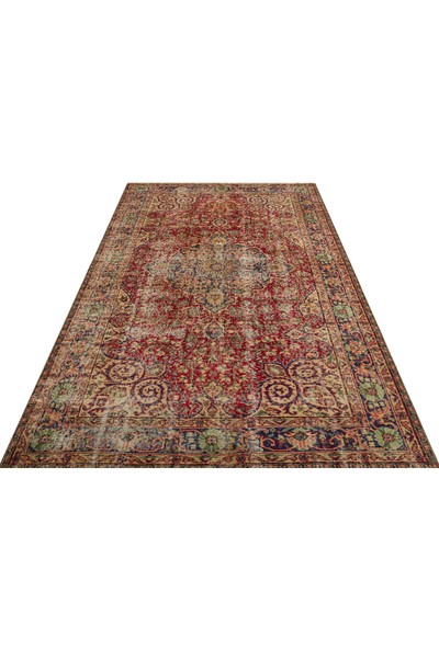 Sempati Halı Eşsiz Anadolu Vintage Eskitme El Dokuma Halı 164 x 262 cm 9159 Sempati Halı Eşsiz Anadolu Vintage Eskitme El Dokuma Halı 164 x 262 cm 9159