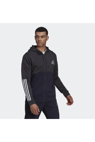 Adidas Essentials Colorblock Fleece Erkek Kapüşonlu Sweatshirt Adidas Essentials Colorblock Fleece Erkek Kapüşonlu Sweatshirt