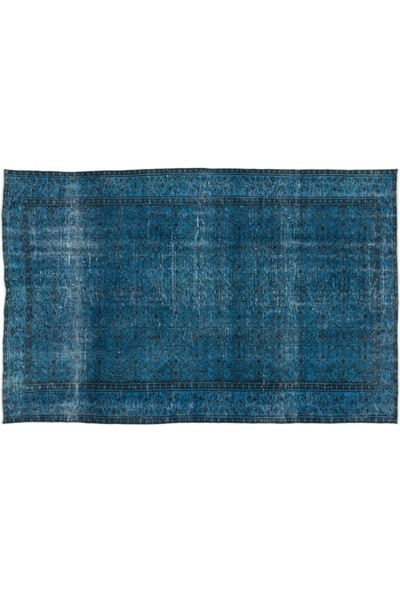 Bespoky Atina Turkuaz Eskitme El Dokuma Alan Halısı Bespoky Atina Turkuaz Eskitme El Dokuma Alan Halısı