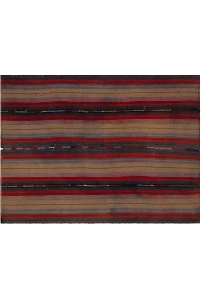 Bespoky Girit Bej Çizgili El Dokuma Alan Halısı Bespoky Girit Bej Çizgili El Dokuma Alan Halısı