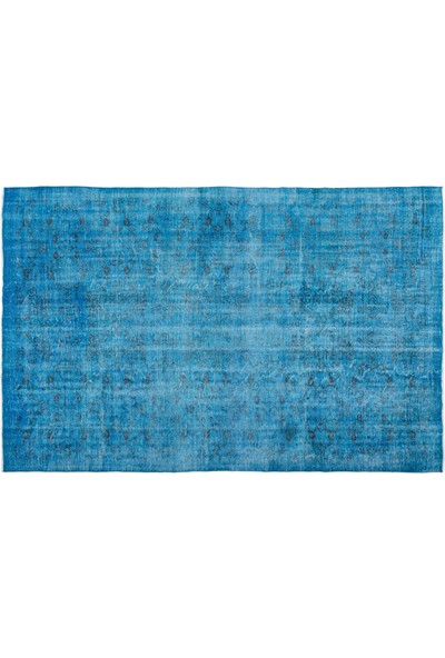 Bespoky Atina Turkuaz Eskitme El Dokuma Alan Halısı Bespoky Atina Turkuaz Eskitme El Dokuma Alan Halısı