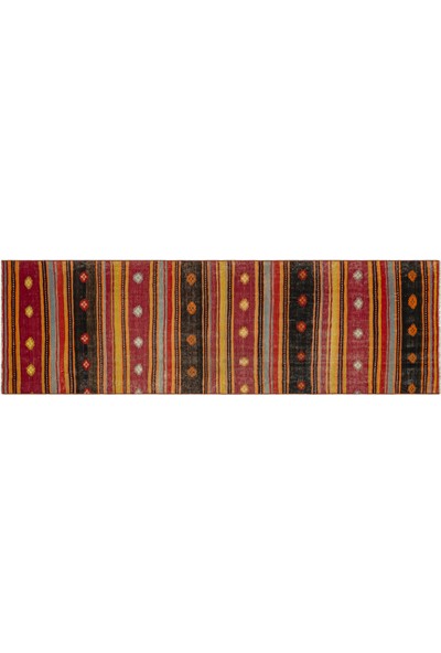 Bespoky Girit Bej Çizgili El Dokuma Alan Halısı Bespoky Girit Bej Çizgili El Dokuma Alan Halısı