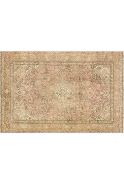 Bespoky Epir Bej Eskitme El Dokuma Alan Halısı Bespoky Epir Bej Eskitme El Dokuma Alan Halısı