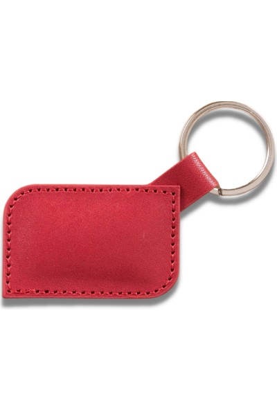 PLM Deri Anahtarlık G4 Kırmızı