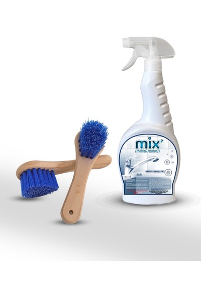 Hilal Fırça 750 ml Banyo Temizleyici - Leke Fırçası Set