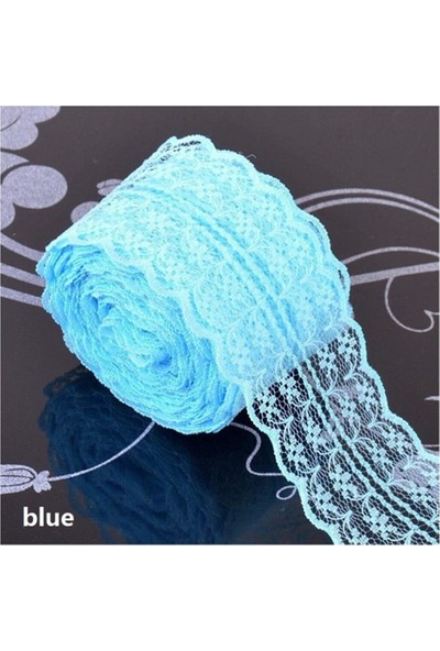 HYD Organze Gipürlü Tül Dantel Şerit Kurdele Süsleme Malzemesi 4 cm 10 Metre HYD Organze Gipürlü Tül Dantel Şerit Kurdele Süsleme Malzemesi 4 cm 10 Metre