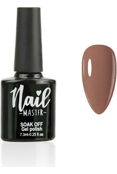Nail Master M187 Kalıcı Oje Orta Kahve 7,3 ml Nail Master M187 Kalıcı Oje Orta Kahve 7,3 ml