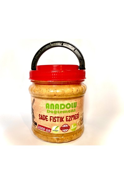 Fıstık Ezmesi %100 Saf Sade 2000 gr Fıstık Ezmesi %100 Saf Sade 2000 gr