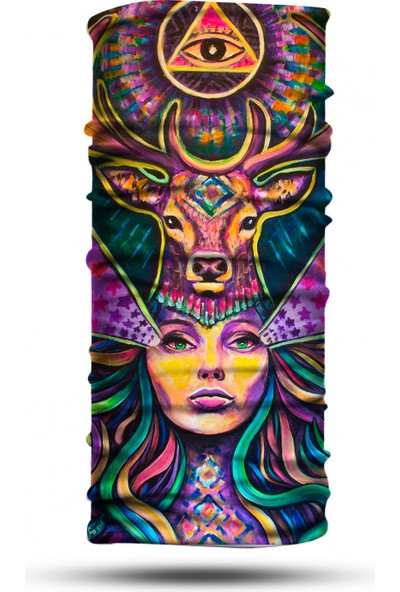 Dair Aksesuar Geyik Desenli Motosiklet Buff Boyunluk Bandana Outdoor Dair Aksesuar Geyik Desenli Motosiklet Buff Boyunluk Bandana Outdoor