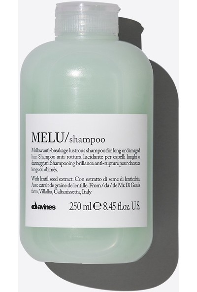 Davines Melu Mellow Kirilma Önleyici Parlaklık Şampuanı 250ML Davines Melu Mellow Kirilma Önleyici Parlaklık Şampuanı 250ML