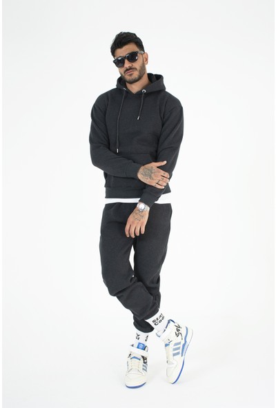 Habbe Unisex Kapüşonlu Oversize Sweatshirt