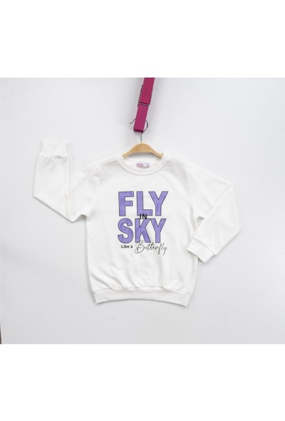 Gettexs Fly In Sky Kız Çocuk Uzun Kollu Bisiklet Yaka Body