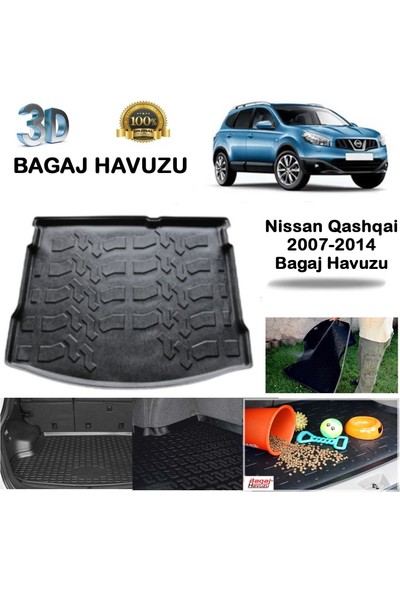 Born Garage Qashqai Bagaj Havuzu 2007-2014 Uyumlu Kokusuz Kauçuk Born Garage Qashqai Bagaj Havuzu 2007-2014 Uyumlu Kokusuz Kauçuk