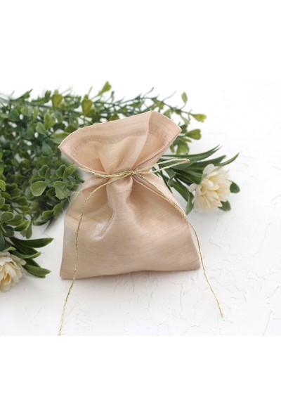Bimotif Kapuçino Osmanlı Ipeği Kese 9 x 12 cm 10 Adet Bimotif Kapuçino Osmanlı Ipeği Kese 9 x 12 cm 10 Adet