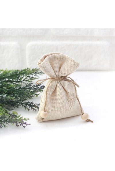 Bimotif Natürel Kese Boncuklu 9 x 15 cm 100 Adet Bimotif Natürel Kese Boncuklu 9 x 15 cm 100 Adet