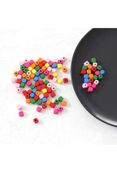 Bimotif Ahşap Boncuk Küp 50 Gr Bimotif Ahşap Boncuk Küp 50 Gr