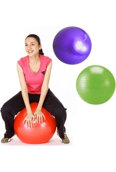 Proithalat Pilates Topu - Pompa Hediyeli 65 cm Proithalat Pilates Topu - Pompa Hediyeli 65 cm