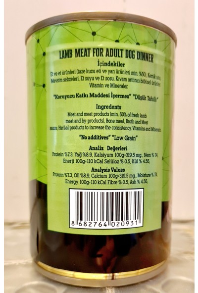 Pause Köpek Konserve Yaş Mama KUZULU10 Lu Pause Köpek Konserve Yaş Mama KUZULU10 Lu