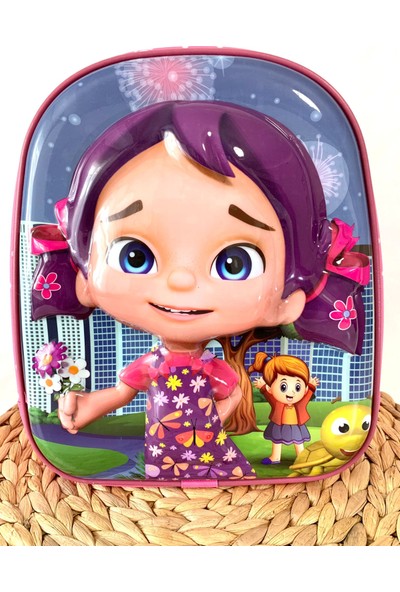 Niloya 5d Kabartmalı Anaokulu Çantası ve Günlük Kullanım Kreş Çantası Sırt Çantası