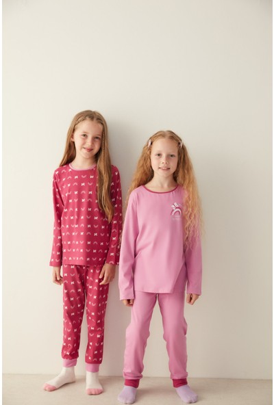 Penti Çok Renkli G.pinkblow 2li Pijama Takımı