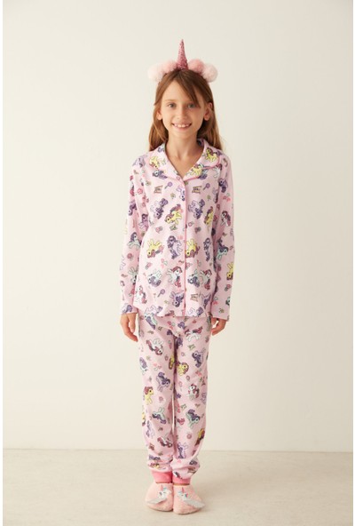 Penti Pembe G.lic Pony Pijama Takımı Penti Pembe G.lic Pony Pijama Takımı