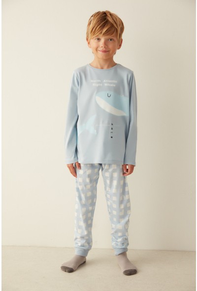 Penti Çok Renkli B.right Whale Pijama Takımı