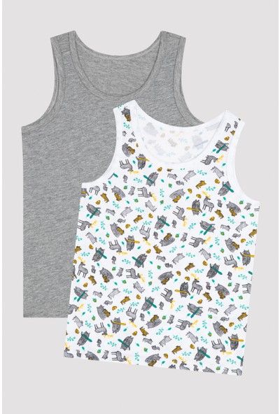 Penti Çok Renkli Boys Safe And Warm 2li Sports Atlet Penti Çok Renkli Boys Safe And Warm 2li Sports Atlet