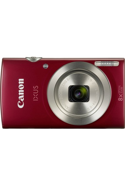 Canon Ixus 185 20MP 8x Zoom Kırmızı Fotoğraf Makinesi Teşhir Sıfır Canon Ixus 185 20MP 8x Zoom Kırmızı Fotoğraf Makinesi Teşhir Sıfır