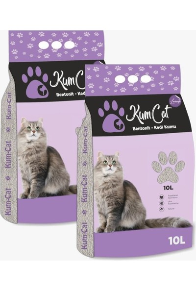 Kumcat Marsilya Sabun Kokulu Topaklaşan Kedi Kumu 20LT Kumcat Marsilya Sabun Kokulu Topaklaşan Kedi Kumu 20LT