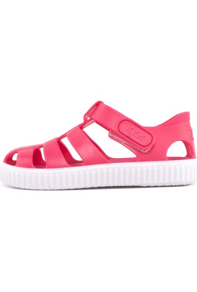 Igor S10289 Nico Çocuk Fuşya Beyaz Sandalet Igor S10289 Nico Çocuk Fuşya Beyaz Sandalet