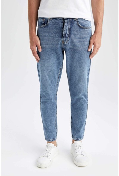DeFacto 90S Slim Fit Sürdürülebilir Jean PANTOLON X8872AZ22AU