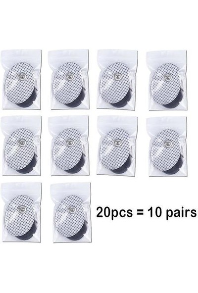 Kendinden Yapışkanlı Değiştirme Onlarca Elektrot Ped (20 Adet 3x4.5 Cm) Kendinden Yapışkanlı Değiştirme Onlarca Elektrot Ped (20 Adet 3x4.5 Cm)