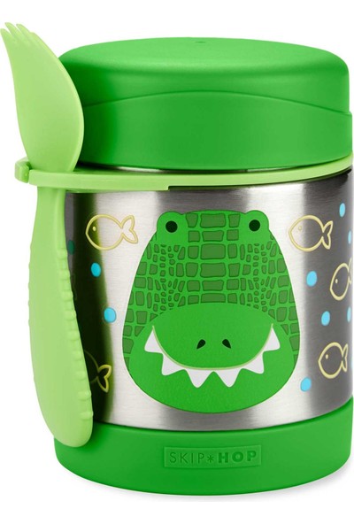 Skip Hop Paslanmaz Çelik Termos Timsah