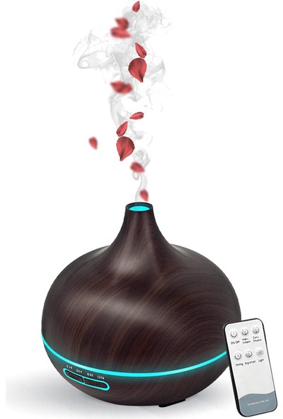 Airstorr Uzaktan Kumandalı Aroma Difüzörü Ultrasonik Hava Nemlendirici 550 ml Airstorr Uzaktan Kumandalı Aroma Difüzörü Ultrasonik Hava Nemlendirici 550 ml
