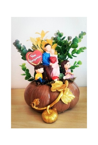 Fietra Evlilik Yıl Dönümü Kahverengi Kabak Saksılı Teraryum Fietra Evlilik Yıl Dönümü Kahverengi Kabak Saksılı Teraryum