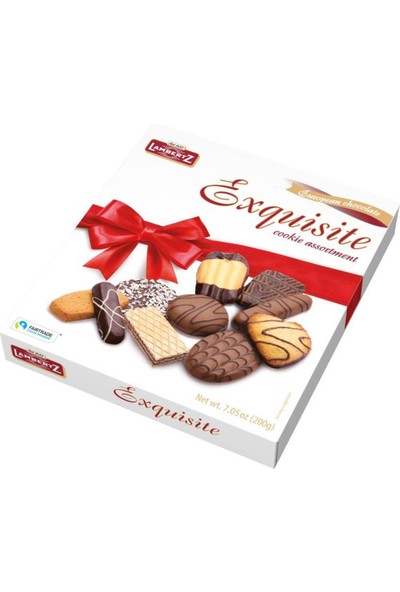Lambertz Exquisite Çikolatalı Karışk Kurabiye 200 gr 5 Adet Lambertz Exquisite Çikolatalı Karışk Kurabiye 200 gr 5 Adet