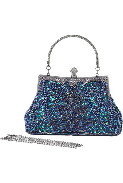 Maple Two Boncuklu Nakış Çanta (Yurt Dışından)