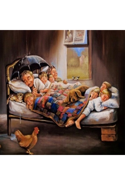 Ata Market Canvas Mutlu Aile Sayılarla Boyama Seti Rulo 100 x 140 cm Ata Market Canvas Mutlu Aile Sayılarla Boyama Seti Rulo 100 x 140 cm