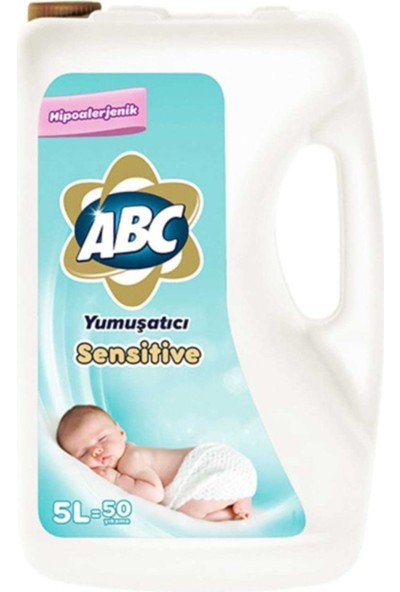Abc Çamaşır Yumuşatıcı 5lt Sensitive 4 Lu Abc Çamaşır Yumuşatıcı 5lt Sensitive 4 Lu