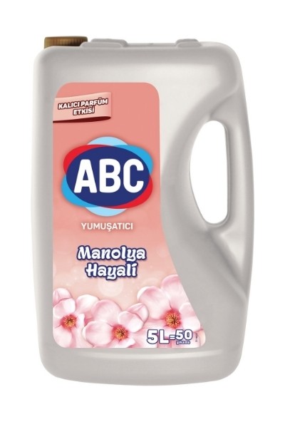 Abc Çamaşır Yumuşatıcı 5lt Manolya 4 Lu