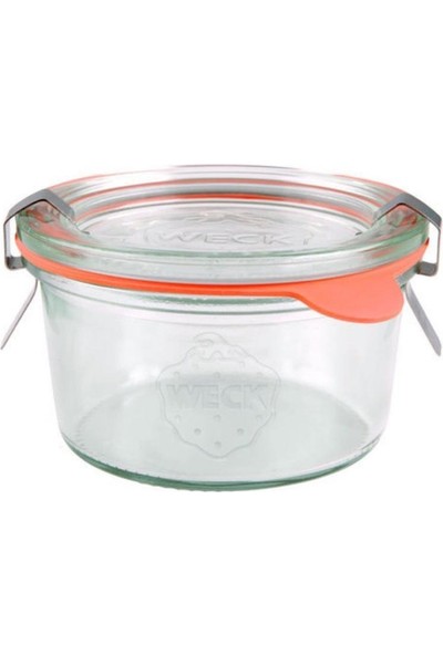 Weck 165 ml Kısa Cam Kavanoz Weck 165 ml Kısa Cam Kavanoz
