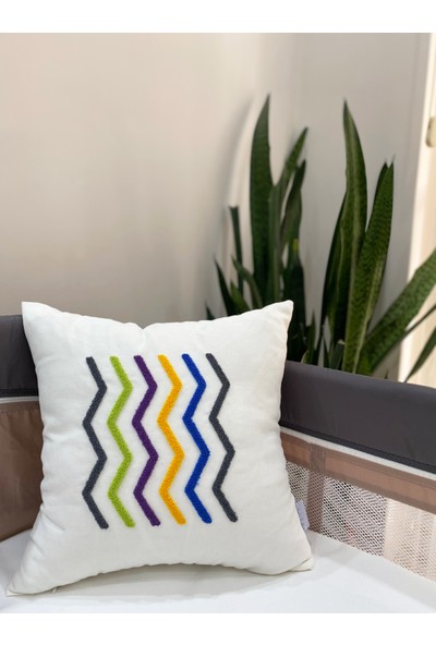 Newness Home Lavanta Kokulu Kırlent Wave