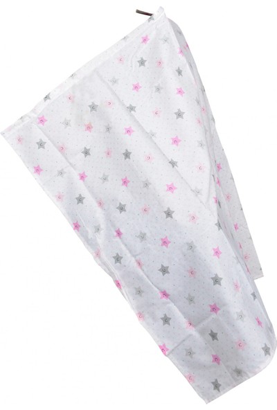 Sema Baby Çok Amaçlı Emzirme Örtüsü - Pembe Yıldız