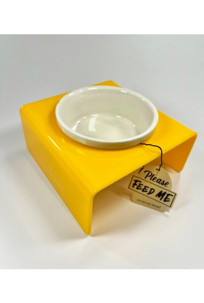Petbucks Home Kedi ve Köpek Dekoratif Seramik Tekli Mama Kabı & Su Kabı Petbucks Home Kedi ve Köpek Dekoratif Seramik Tekli Mama Kabı & Su Kabı