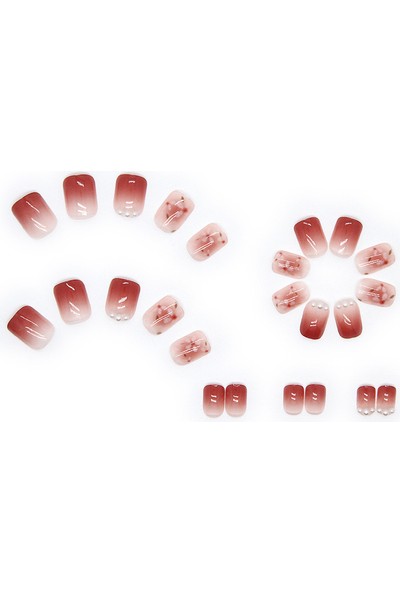 Kısa Tırnak Klipleri, Takma Tırnak Çıkartmaları